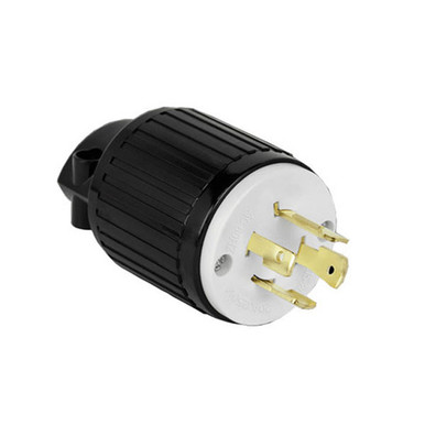 Industrial Grade Locking Plug, 20A, L15-20P