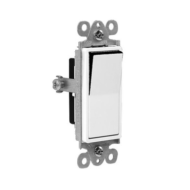 Residential Grade Decorator Switch with Back Light, Three-Way