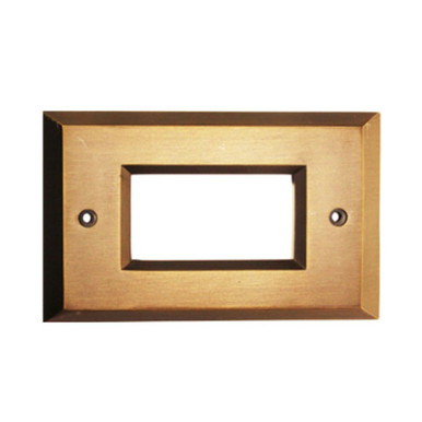 Vintage Bronze Elegance Aluminum Face Plates, Flat, Antique