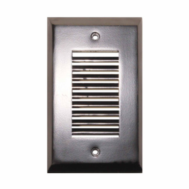 Step Light Vertical Louver Face Plate, Oil Rubbed Bronze Finish ...
