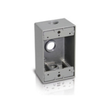 One Gang Box, 2-5/8" Deep, Large Capacity Electrical Box