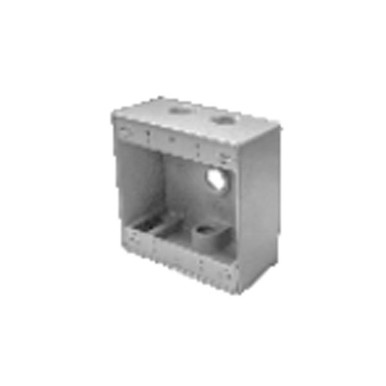Large Capacity Quad Outlet Box - 1" Trade