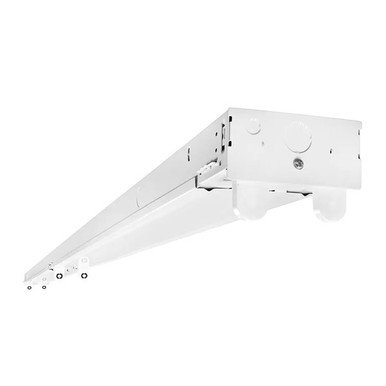 8Ft LED-Ready Strip Light, T4L, 6PK, White, IP44