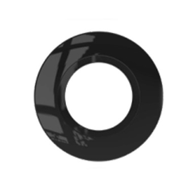 RDL6 Series Baffle Color Trim, Black Finish