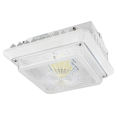 High-Output 75W LED Canopy Light, 4000K/5000K