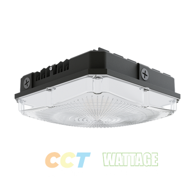 70 Watt LED Square Canopy Luminaire, 3000K/4000K/5000K - RelightDepot