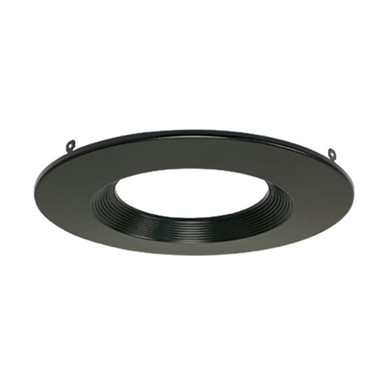 6-Inch Black Trim Ring Replacement - RelightDepot