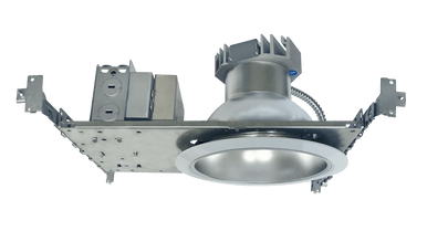 4-Inch 14 Watt LED Frame-In Housing with Emergency Battery Pack - 3500K ...