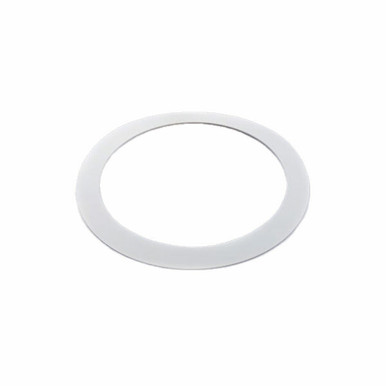 Round Goof Ring, Metal, White, 10 1/2" ID, 16" OD