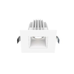 2" Recessed LED, 7W, 5CCT, Square Trim, Integral Driver