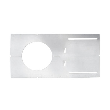 Rough-In Plate, 3 3/8" Hole, Galvanized Steel