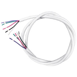 Long Lighting Suspension White Power Wire, 18 Gauge, 5 Conductor, SJT ...