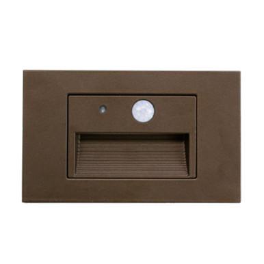 Recessed Step Light, 12V RGBWW, Push Button Controlled, Oil-Rubbed Bronze