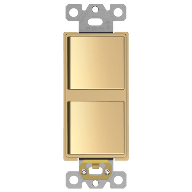 Dual Single Pole Switches, Combination Device