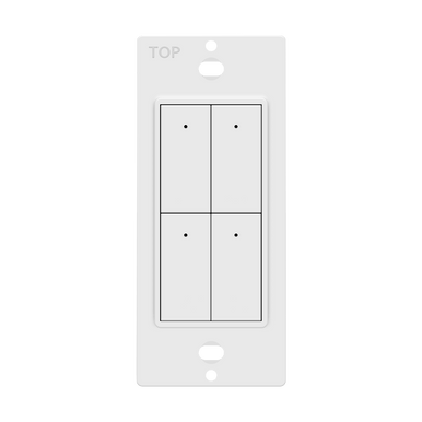 Low Voltage Wall Switch, 4-Button with LED