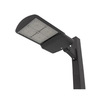 Viewpoint Area Light, 4" Square Straight Steel Pole, 20-foot Height, 11 ...