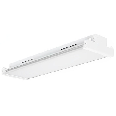 Mini White LED Linear High Bay, 100W, 2Ft, 120-277V AC, 4000K or 5000K CCT