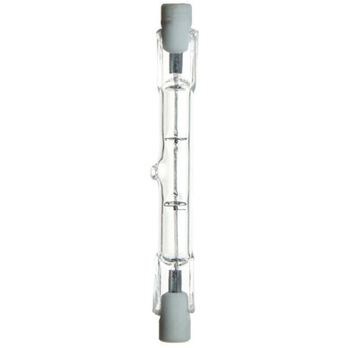Halogen 78MM Double-Ended T3 Light Bulb, 150 Watts, Clear, 3200K - Warm ...