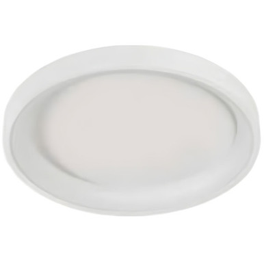 Round Flush Mount Fixture, 19-Inch, Multi-Color Temperature, White or ...