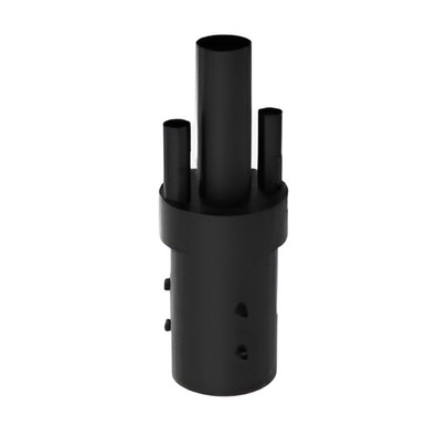 5 Inches Pole-Top Adapter for 2 Solar Bell-Light Arms, Solar Engine Mast