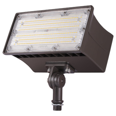Flood Light, 70W, 5000K, Dimmable, Knuckle Mount, Photocell, Generation 2