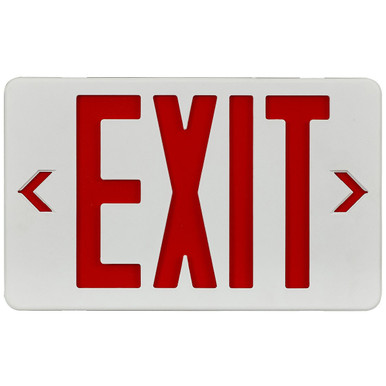 Exit Sign Light, Red or Green Letter, 1W