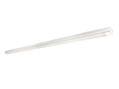8ft T8 LED Linear Utility Strip, Lamp Ready, 4 Lamps, Single Ended
