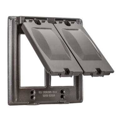 Garvin Industries WC2225W, Double Gang Die-Cast Aluminum Cover, 16-in-1 ...