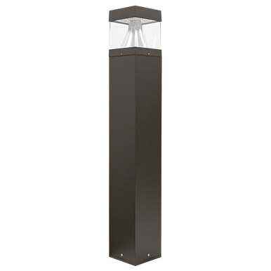 GlobaLux BLS Square LED Bollard, 14W|19W|24W, 120-277V, 3000K|4000K ...