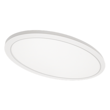 ODL Series LED Oval Surface Mount Panel, 38W, 3400 lm, 120V, Triac ...