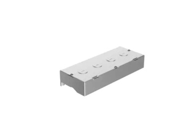 Commercial LED Junction Box Extension Kit, Silver Finish, Aluminum, for ...