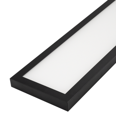 1x4 LED Surface Mount Flat Panel, 40W, Selectable CCT