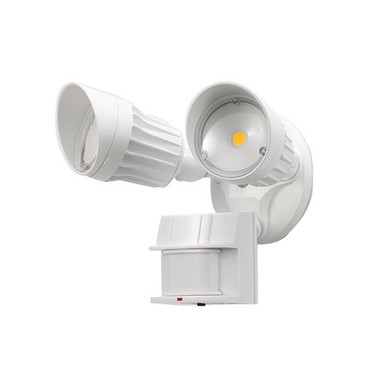 20 Watt LED Dual Head Motion Security Light