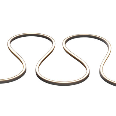Proluxe Minuet 24V DC Cut-Anywhere Flexible LED Neon, 4x6mm Side Bend ...