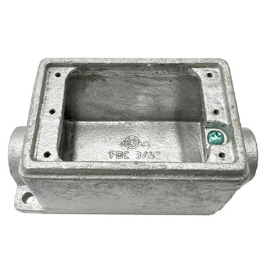 Garvin Industries FDC1MHDG, 1/2" FS and FD Cast Device Box, Single Gang ...
