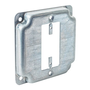 Garvin Industries 4" Square Industrial Surface Cover, 1/2" Raised, GFCI