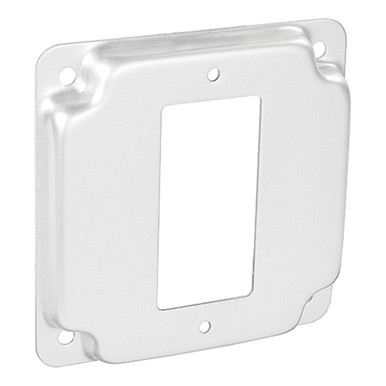 Garvin Industries 4" Square Industrial Surface Cover, 1/2" Raised, GFCI ...