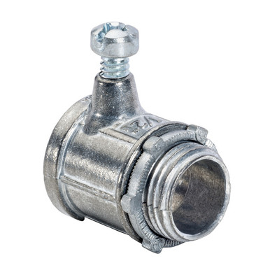 Garvin Industries 671, 1/2" Set Screw Rigid Connector, Threadless ...