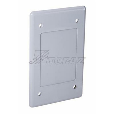 Garvin Industries 1313TZ, Weatherproof Box Cover, Blank, PVC