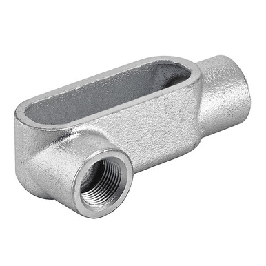 Garvin Industries LR8G7, 3" LR Type FM Conduit Body, 7 Gray Iron, NPT ...