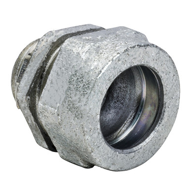 Garvin Industries 264M, 1-1/4" Rigid Compression Connector, Threadless ...