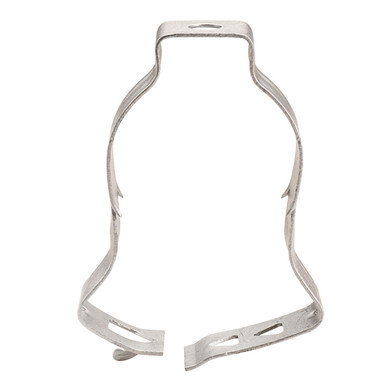 Garvin Industries 2" Snap Close Conduit Clip, 9/32" Mounting Hole, 100 Pack