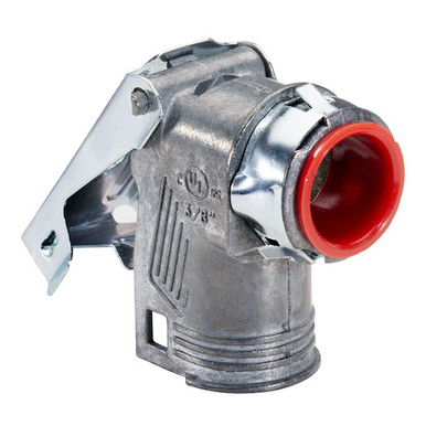 Garvin Industries Double Snap 90 Degree BX Connector, 1/2 Inch, Zinc ...