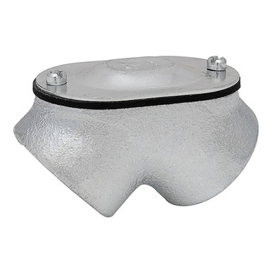 Garvin Industries ML-141-4, 1-1/4" Rigid to Rigid Pull Elbow, Malleable ...