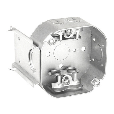Garvin Industries 4" Octagon Box, 2-1/8" Deep, 1/2" Knockouts, MC/BX J ...
