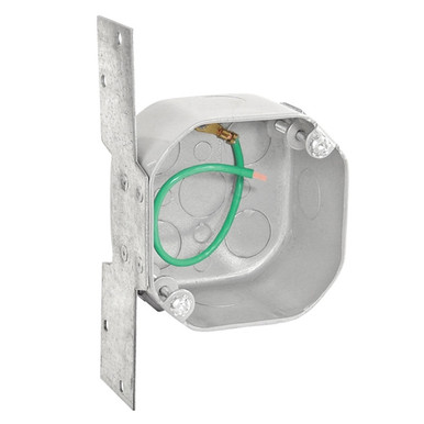 Garvin Industries 4" Octagon Bracketed Ceiling Fan Box, 2-1/8" Deep ...
