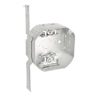 Garvin Industries 4" Octagon Box, 2-1/8" Deep, 1/2" Knockouts, MC/BX F ...