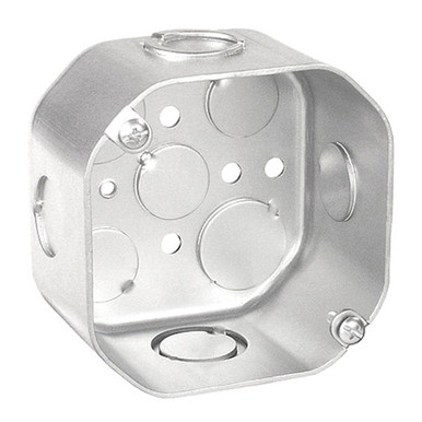 Garvin Industries 54181-S, 4 Inch Octagon Box, 3-1/2 Inch Deep, 1/2 & 3 ...
