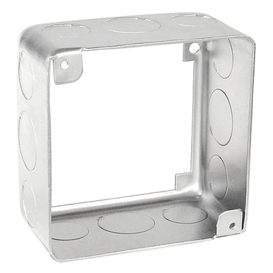 Garvin Industries 4" Square Plenum Extension Ring, 2-1/8" Deep, Drawn ...