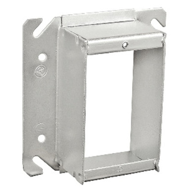 Garvin Industries 4" Square One Gang Device Tile Ring, 1" Raised